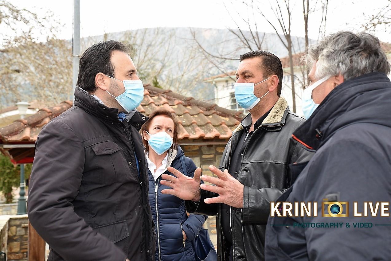 Ζάρκο: Επίσκεψη του δημάρχου Τρικκαίων και προέδρου της ΚΕΔΕ Δημήτρη ...