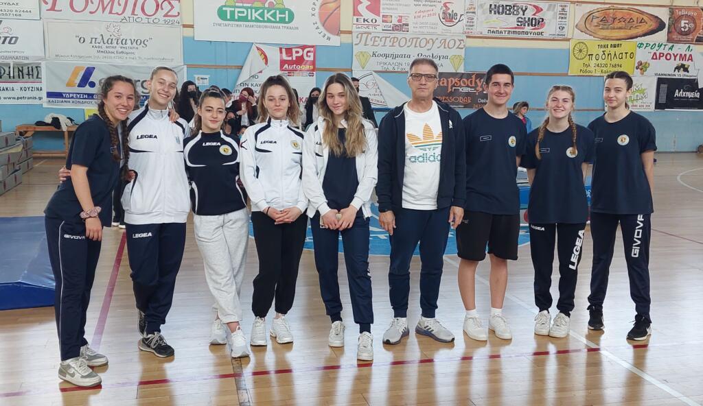 Δυναμικά και με Φαρκαδόνιες διακρίσεις οι αγώνες Τραμπολίνο στην Καλαμπάκα