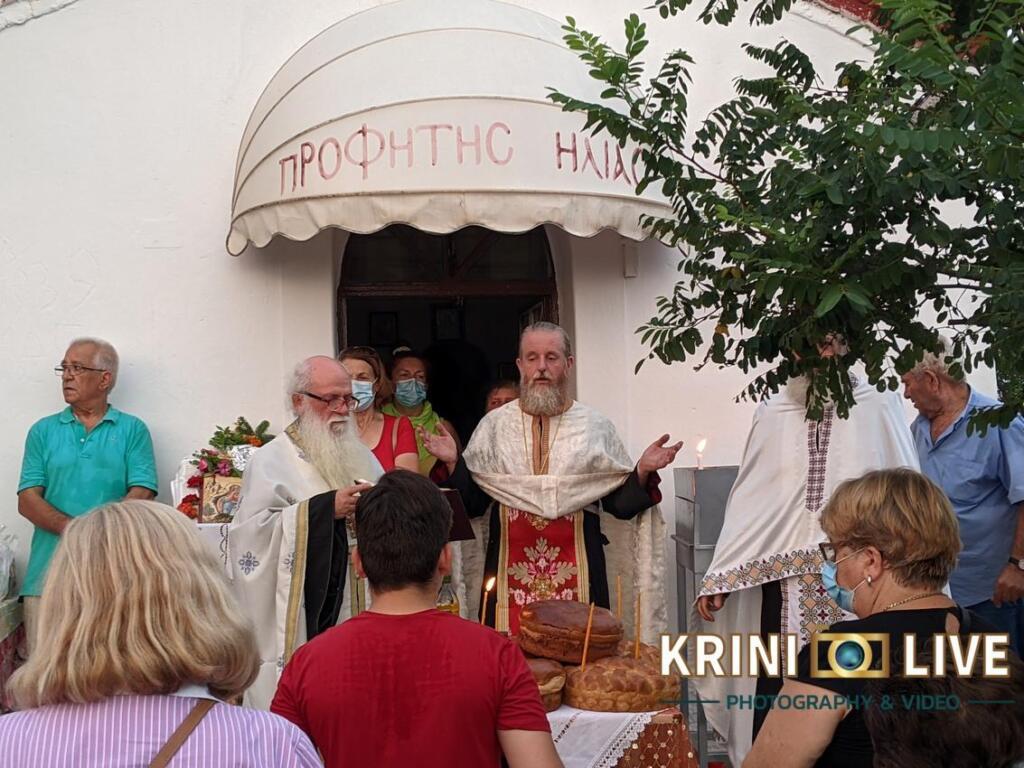Γιορτάζει το εκκλησάκι του Προφήτη Ηλία στη Φαρκαδόνα