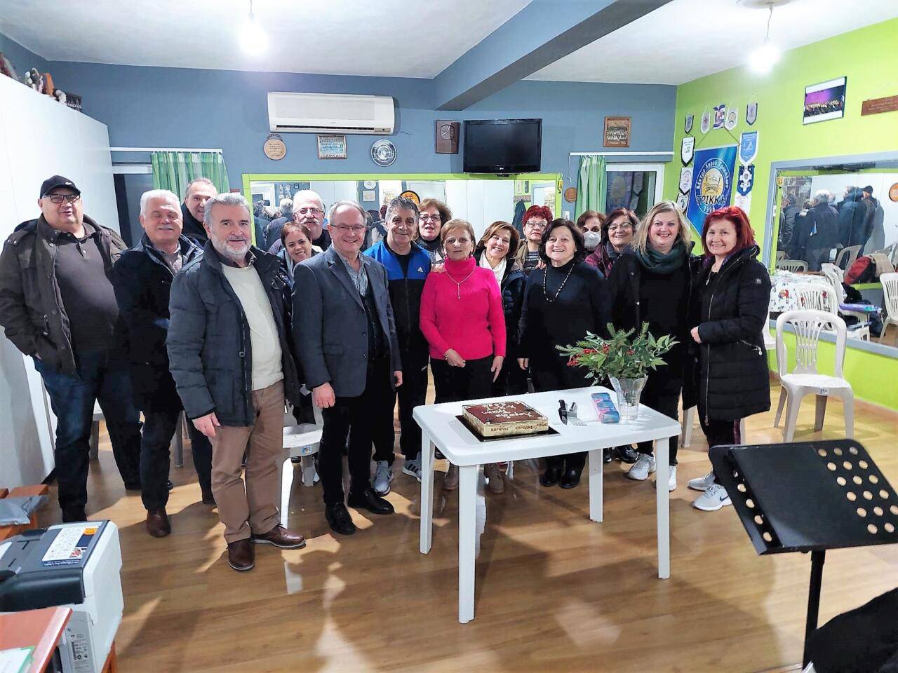 Έκοψε την πίτα του το Κέντρο Χορού Τρίκκη και αντάλλαξε ευχές