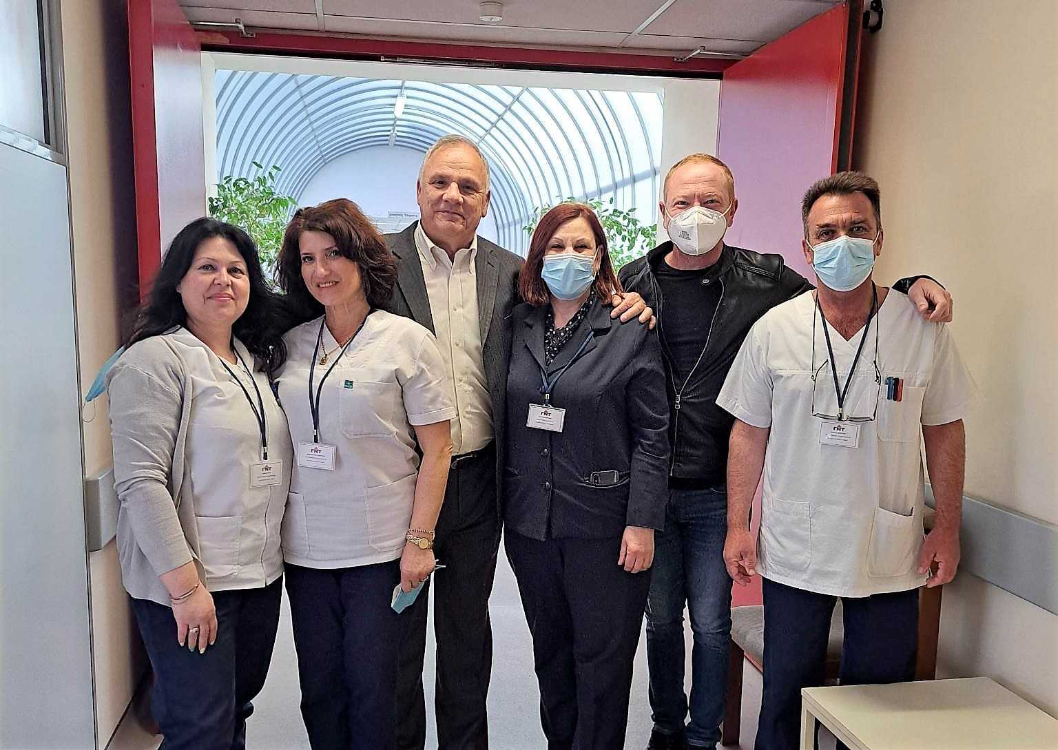 Ηλίας Βλαχογιάννης: Επίσκεψη στο νοσοκομείο Τρικάλων, που ολοκληρώθηκε ...