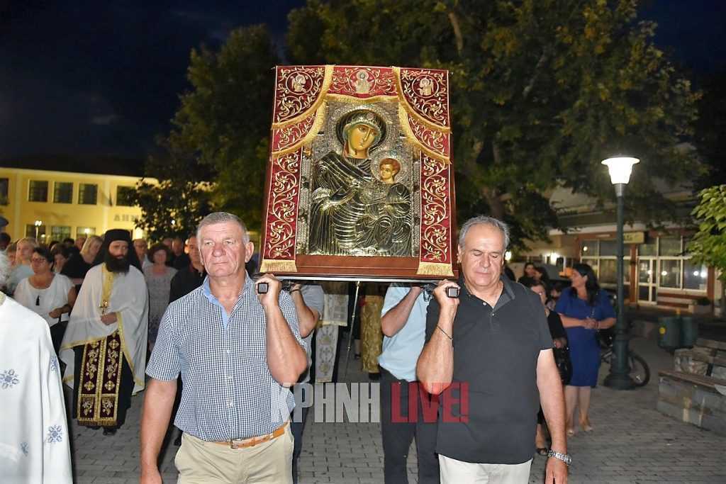 Λατρευτικές εκδηλώσεις προς τιμή της Παναγίας της Πορταϊτισσας στην Οιχαλία
