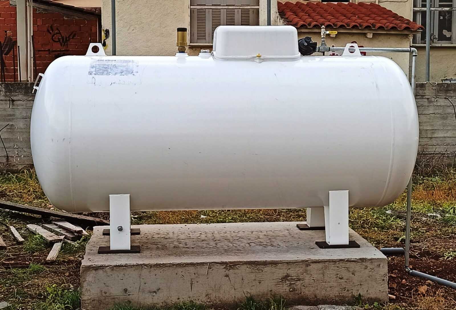 Χάθηκε δεξαμενή υγραερίου στην περιοχή της Φαρκαδόνας