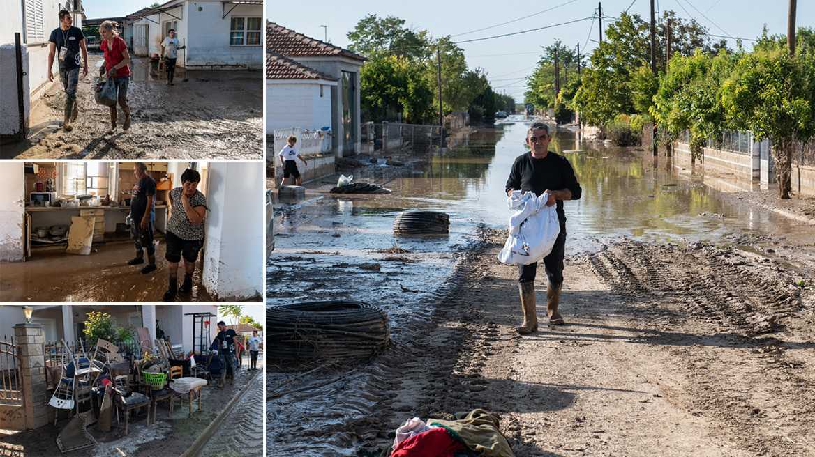 Καταγραφή πλημμυροπαθών από το Δήμο Φαρκαδόνας